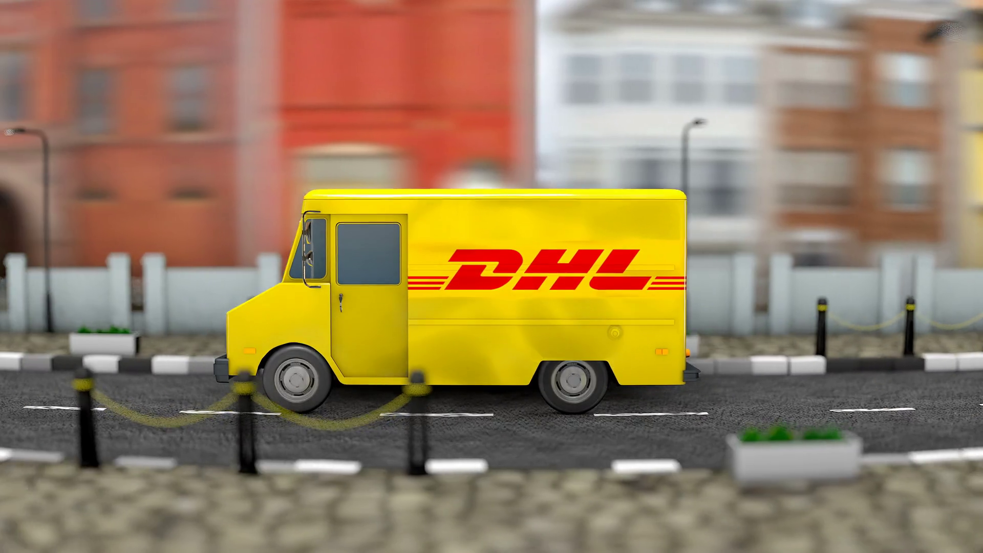 March 2019 Editorial Use 3d Animation Dhl Stock Motion Graphics SBV ...
