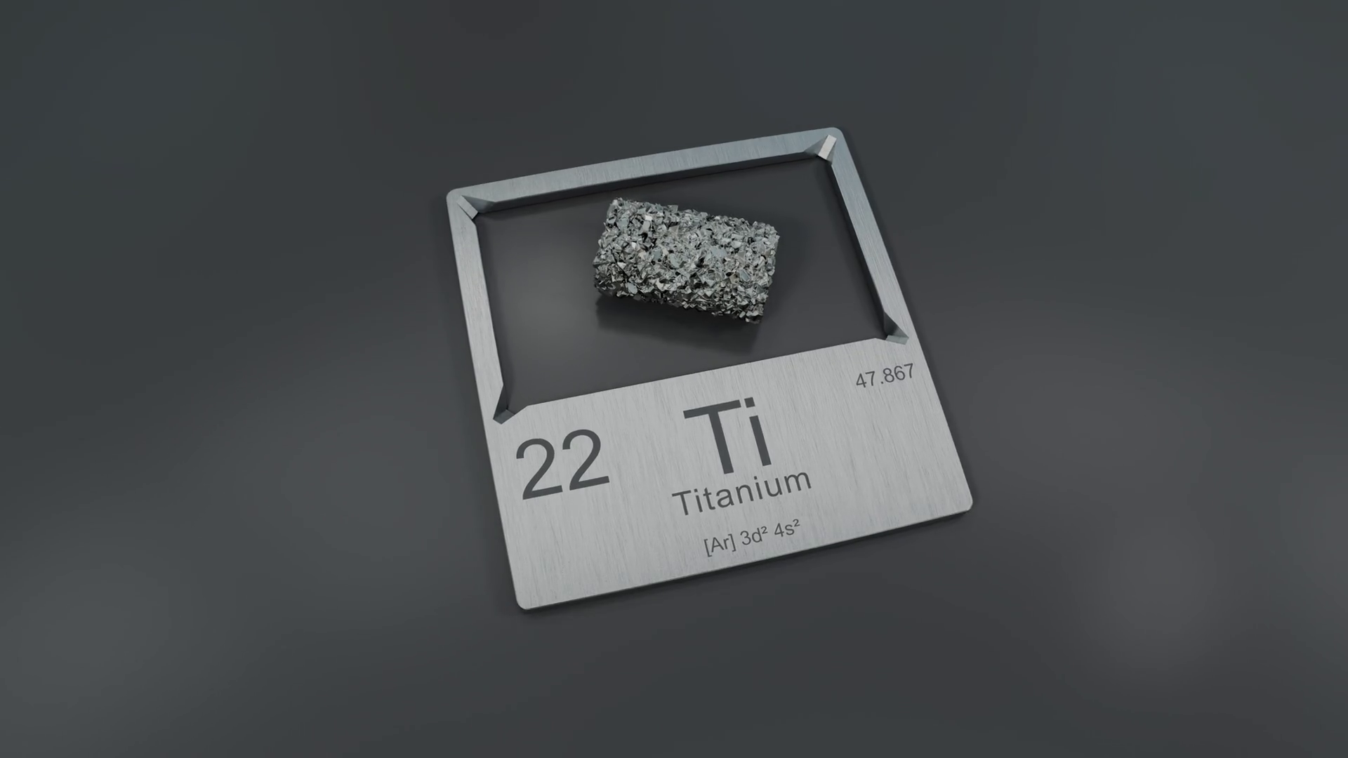 Rough Metallic Textured Titanium Mineral - Stock Motion Graphics SBV ...