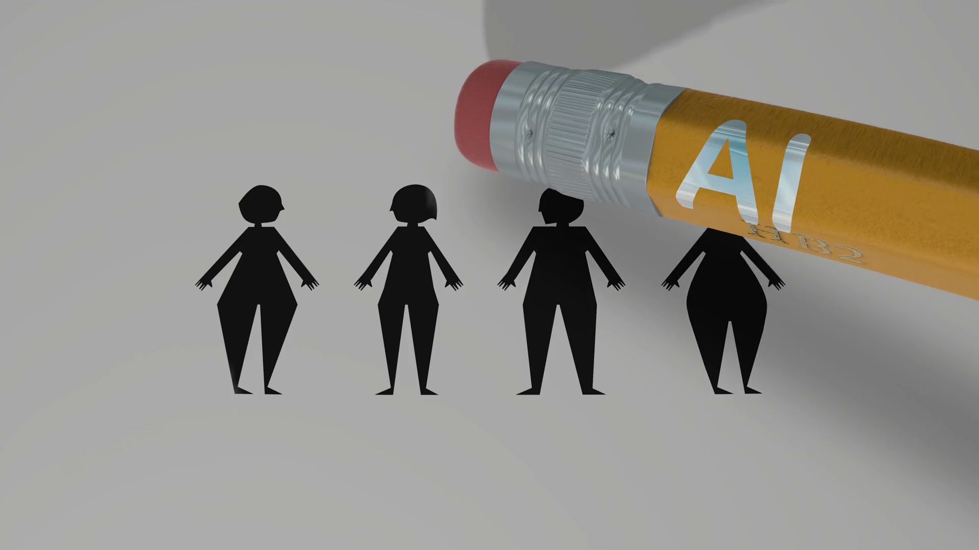 Employment Layoff Concept Pencil With Ai Stock Motion Graphics SBV ...