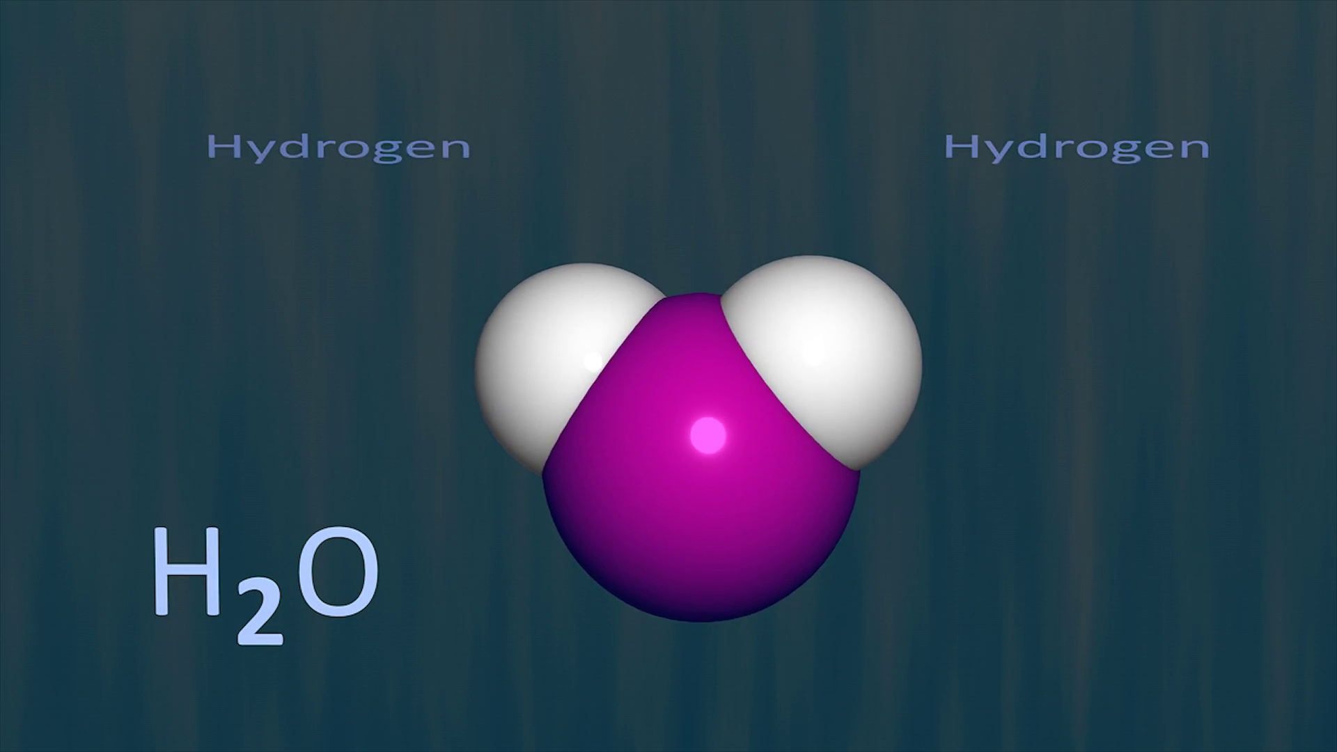 Water molecule, education, science, reference. Motion Background ...