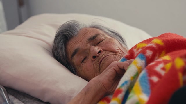 Old Woman Sleep Stock Footage: Royalty-Free Video Clips - Storyblocks