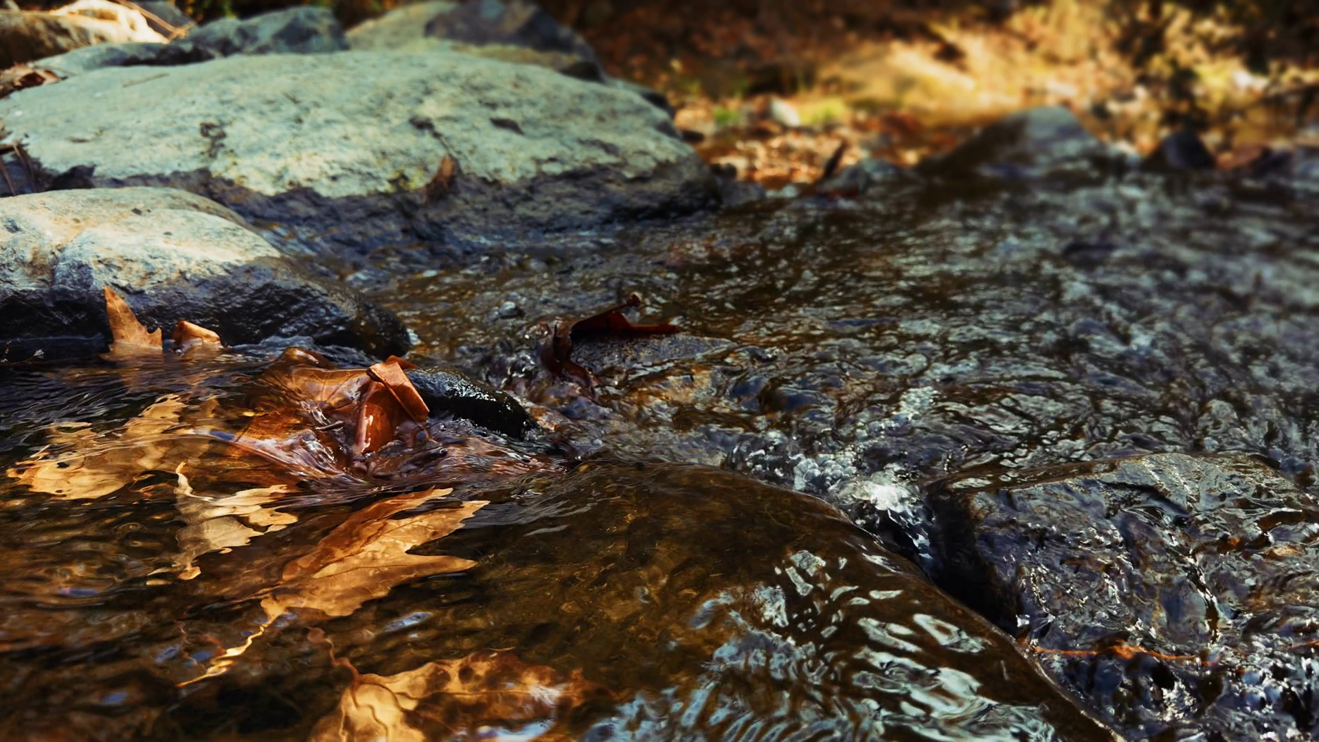 Heavenly Waterfall In Creek Wiew In Green Stock Footage SBV-353224094 ...