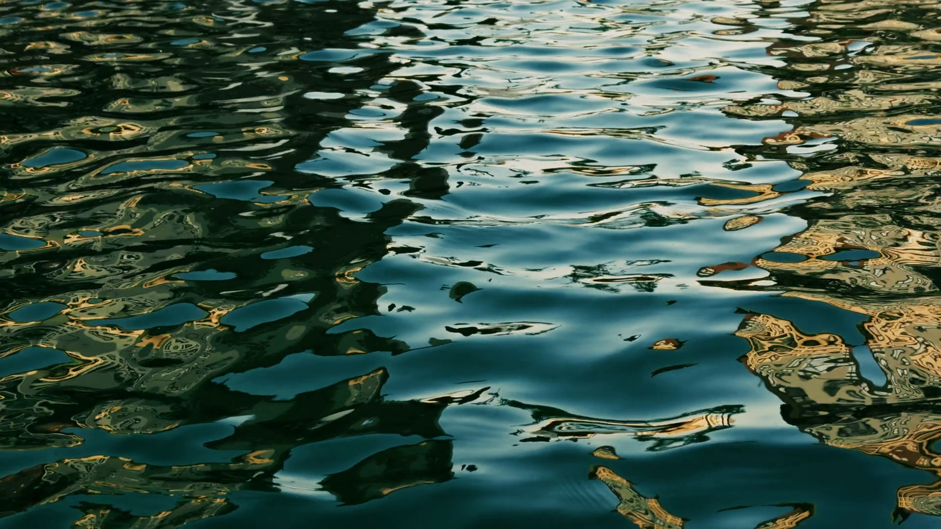 The Pure Sea Water Reflection Stock Footage SBV-352301293 - Storyblocks