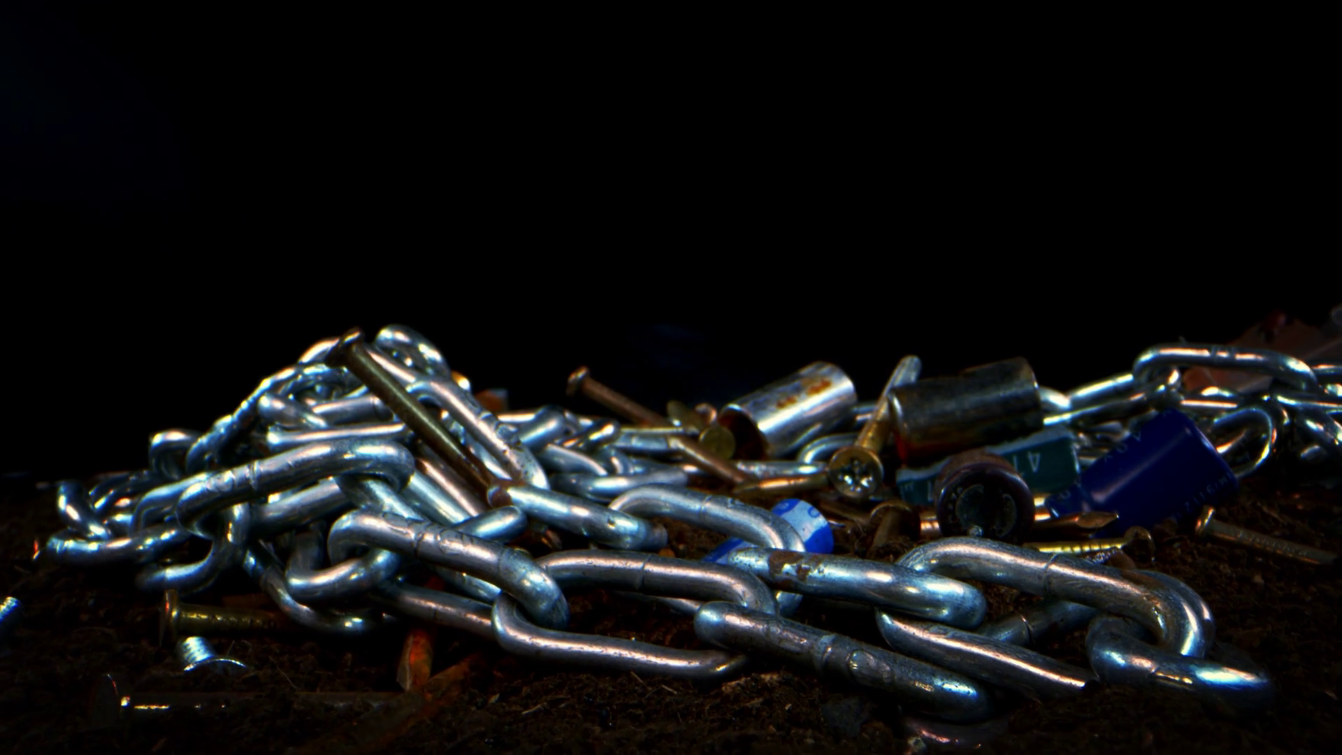 Chains Nails Close Up Stock Footage SBV-338950402 - Storyblocks