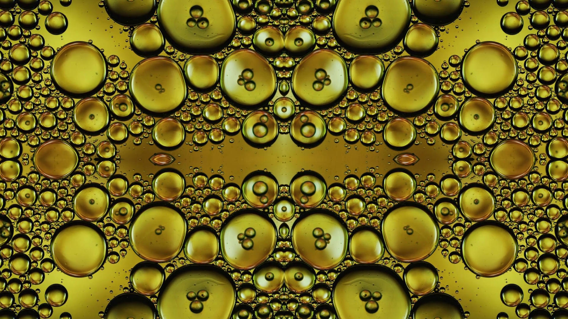 Colorful Mirror Oil Bubbles Effect Fantasy Stock Footage SBV-348733021 ...