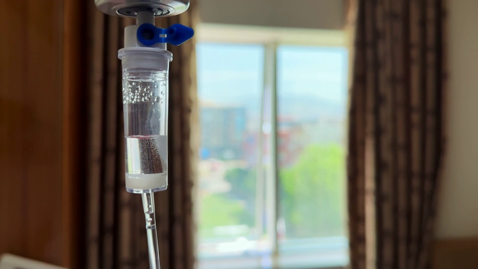 Intravenous Drip Serum In Hospital Stock Footage SBV-348428888 ...
