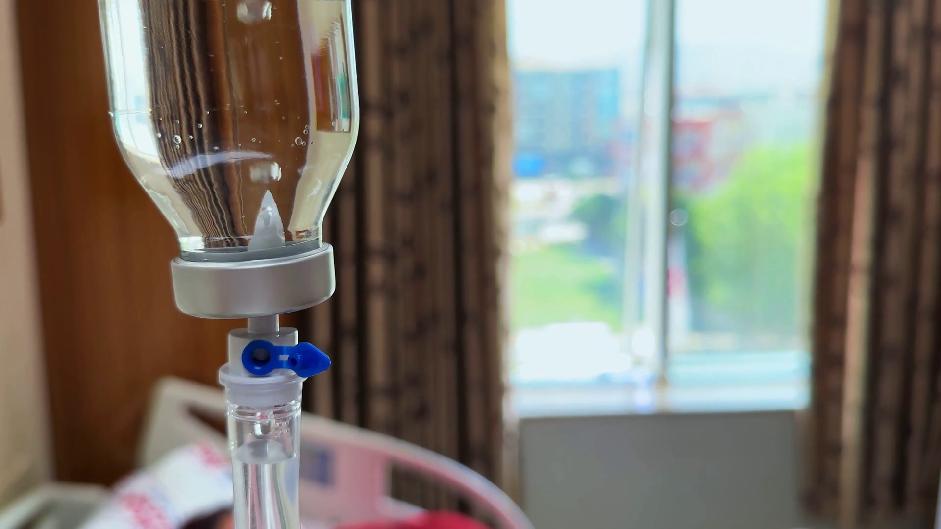 Intravenous Drip Serum In Hospital Stock Footage SBV-348428897 ...