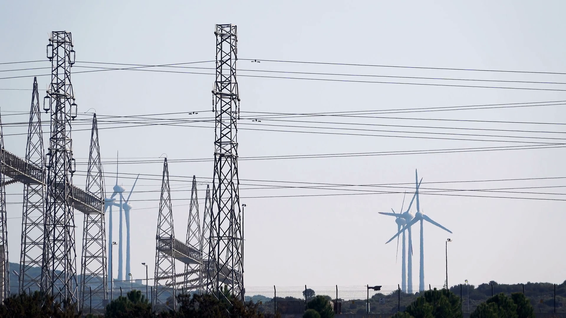Wind Turbine Electric Pole 2 Stock Footage SBV-337894517 - Storyblocks