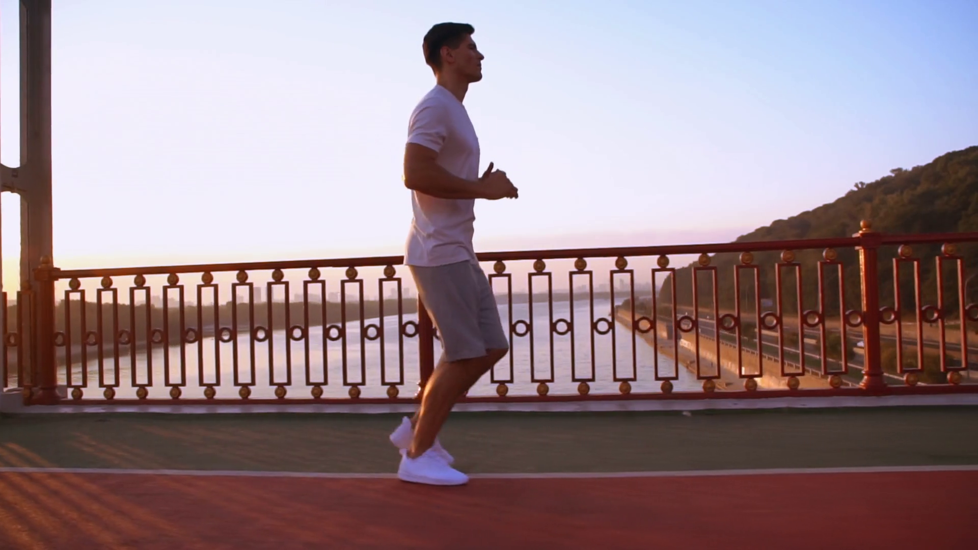 Caucasian Male Doing Street Workout Guy Is Stock Footage SBV-327603830 ...