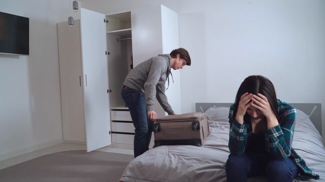 Mother And Son Stuck In Room Stock Footage: Royalty-Free Video Clips ...