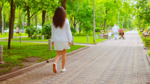 Japanese Woman Walking Stock Footage: Royalty-Free Video Clips - Storyblocks