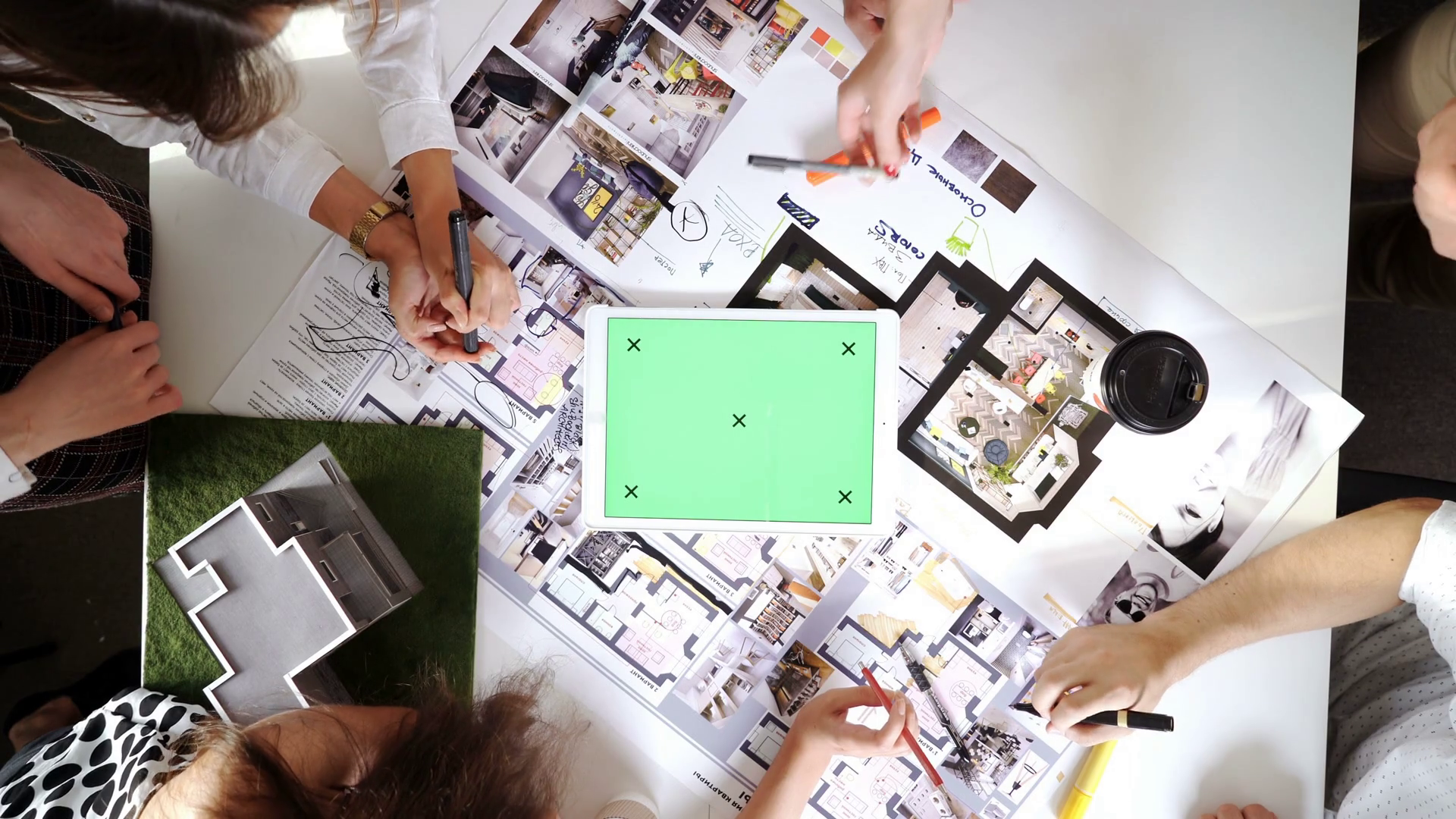 Business People Architecture Team Work Stock Footage SBV-310282765 ...