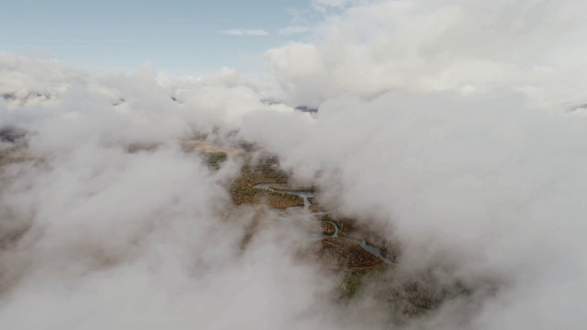 Aerial Shot Flight Over River In Beautiful Stock Footage SBV-347780943 ...