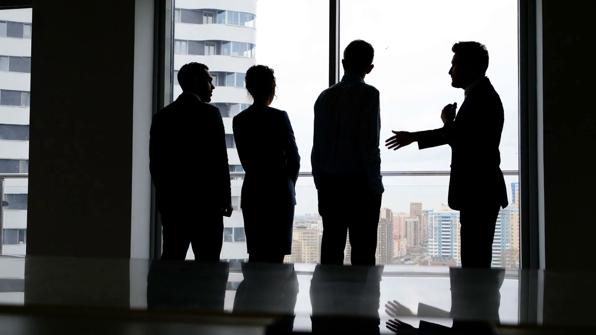 Business Team Of Managers Meeting In Office Stock Footage SBV-322204812 ...