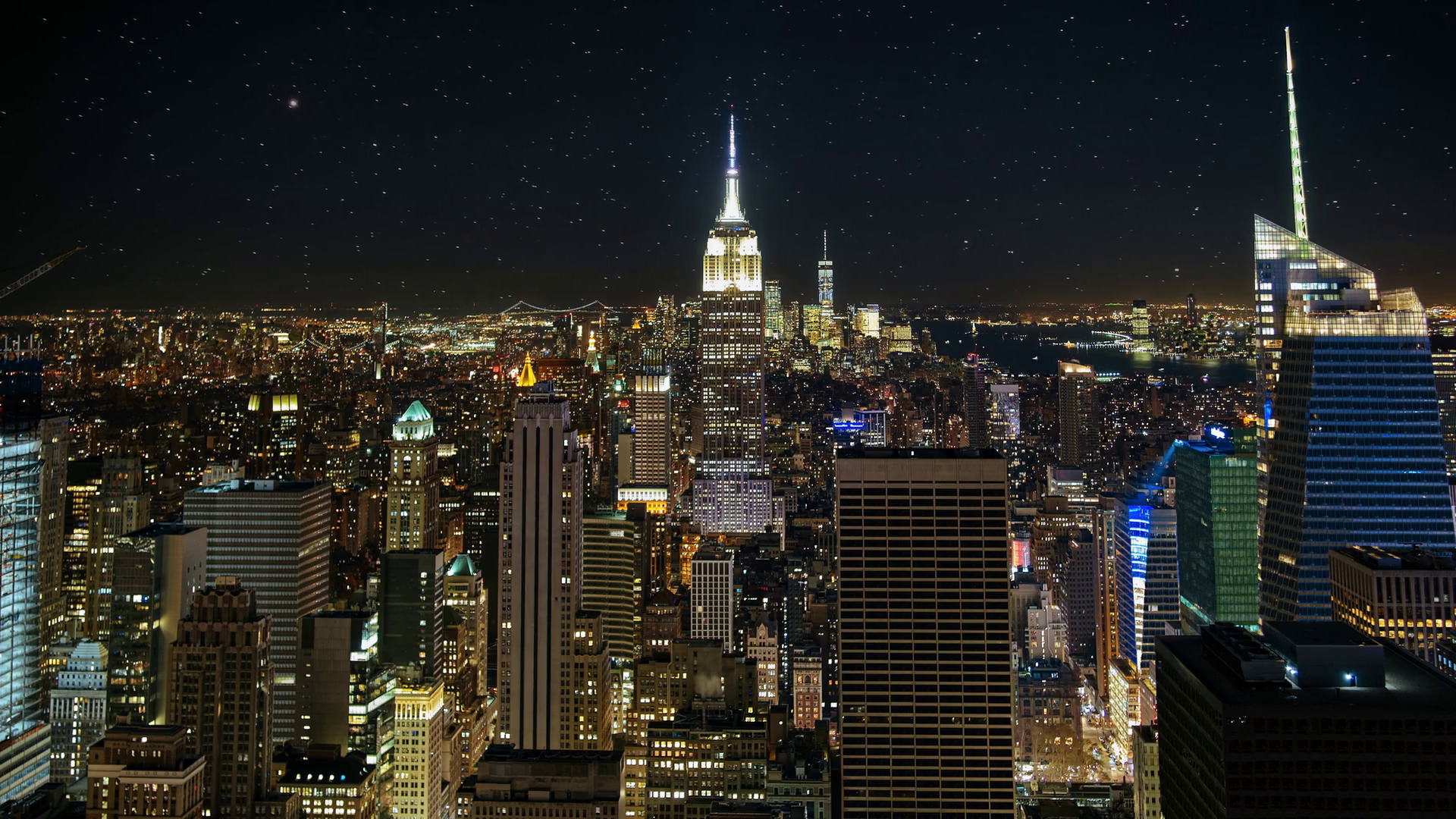 Timelapse Of Downtown New York City Stock Footage SBV-329975450 ...