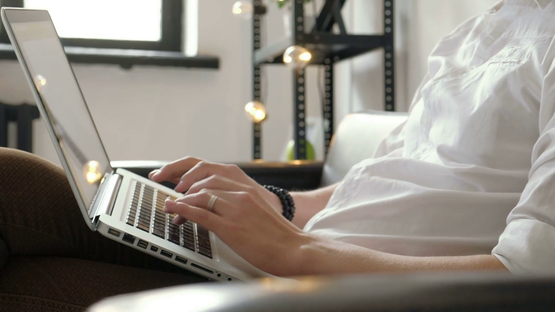 Young Freelancer Working From Home Guy Using Stock Footage SBV ...