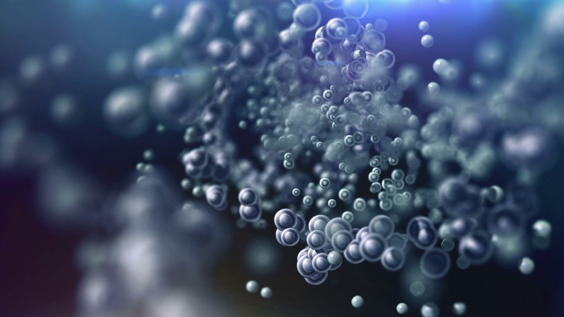 Abstract Particles Molecules Stock Motion Graphics SBV-305423599 ...