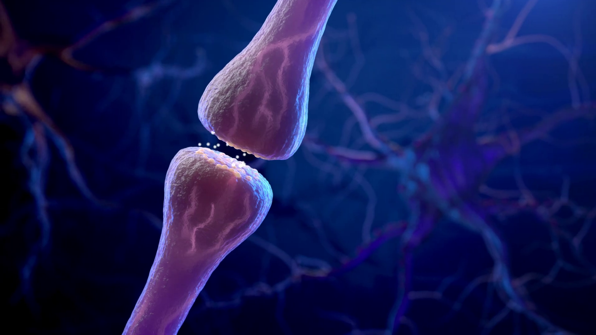 Synapse Neuron Cells Sending Electrical Stock Motion Graphics SBV ...