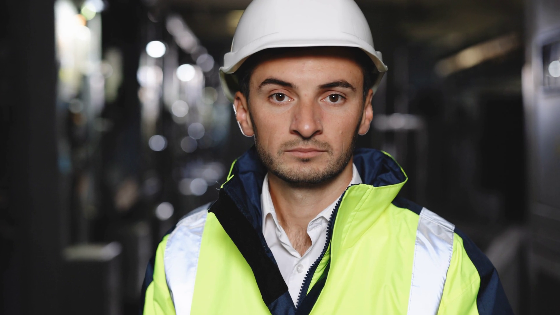 Portrait Of Frontline Essential Worker In Stock Footage SBV-351906182 ...