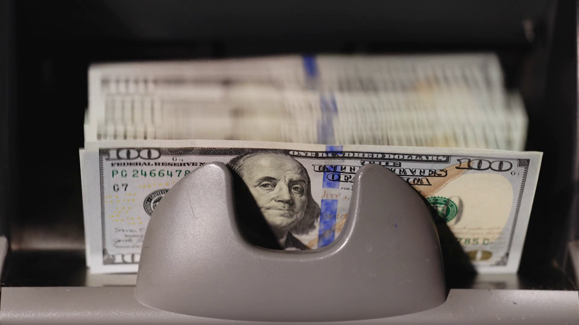 Close Up View Of Hand Removing Stack Of Stock Footage SBV-347629532 ...