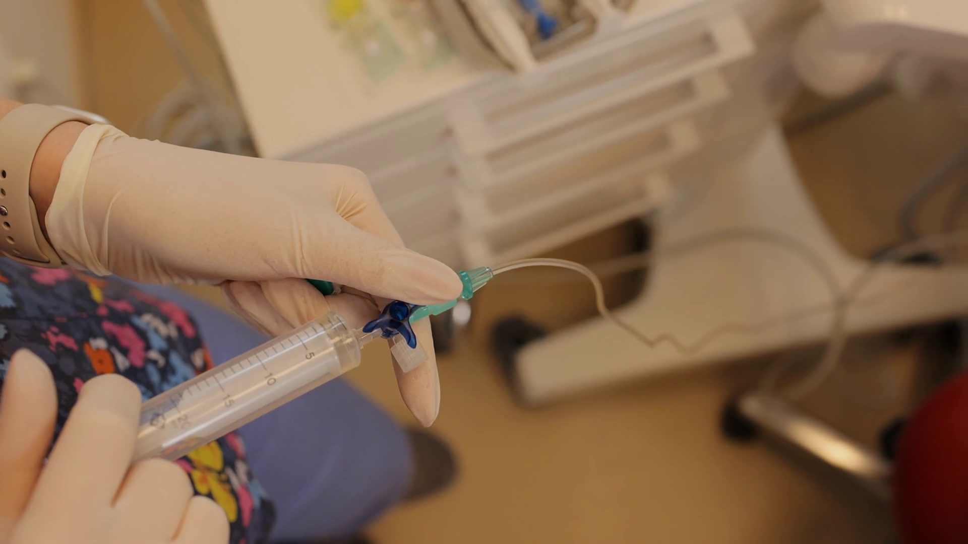 Injection Of Catheter Of Patient Stock Footage SBV-348373193 - Storyblocks