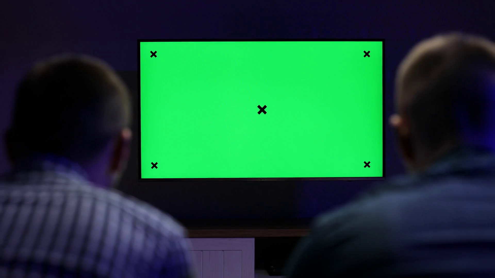 Back Shot Of Gamers Playing Winning In Stock Footage SBV-346491248 ...