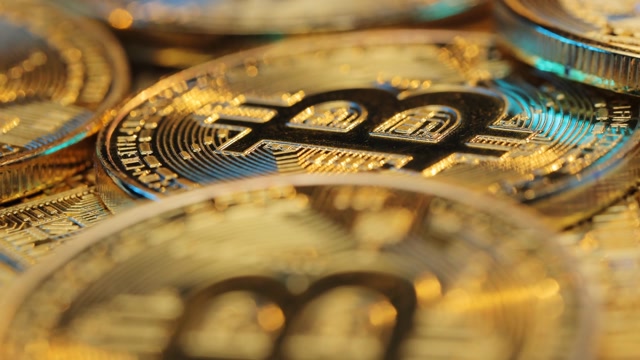 Bitcoin And Gold Stock Footage: Royalty-Free Video Clips - Storyblocks