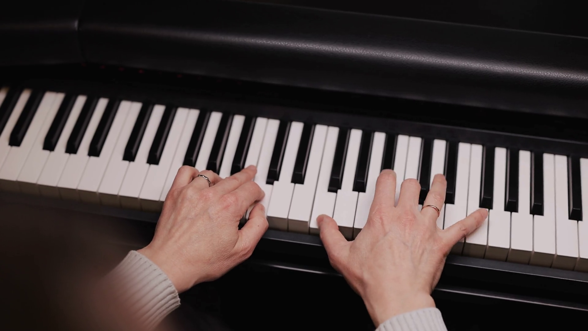 Professional Pianist Pianist Performs Stock Footage SBV-346499184 ...