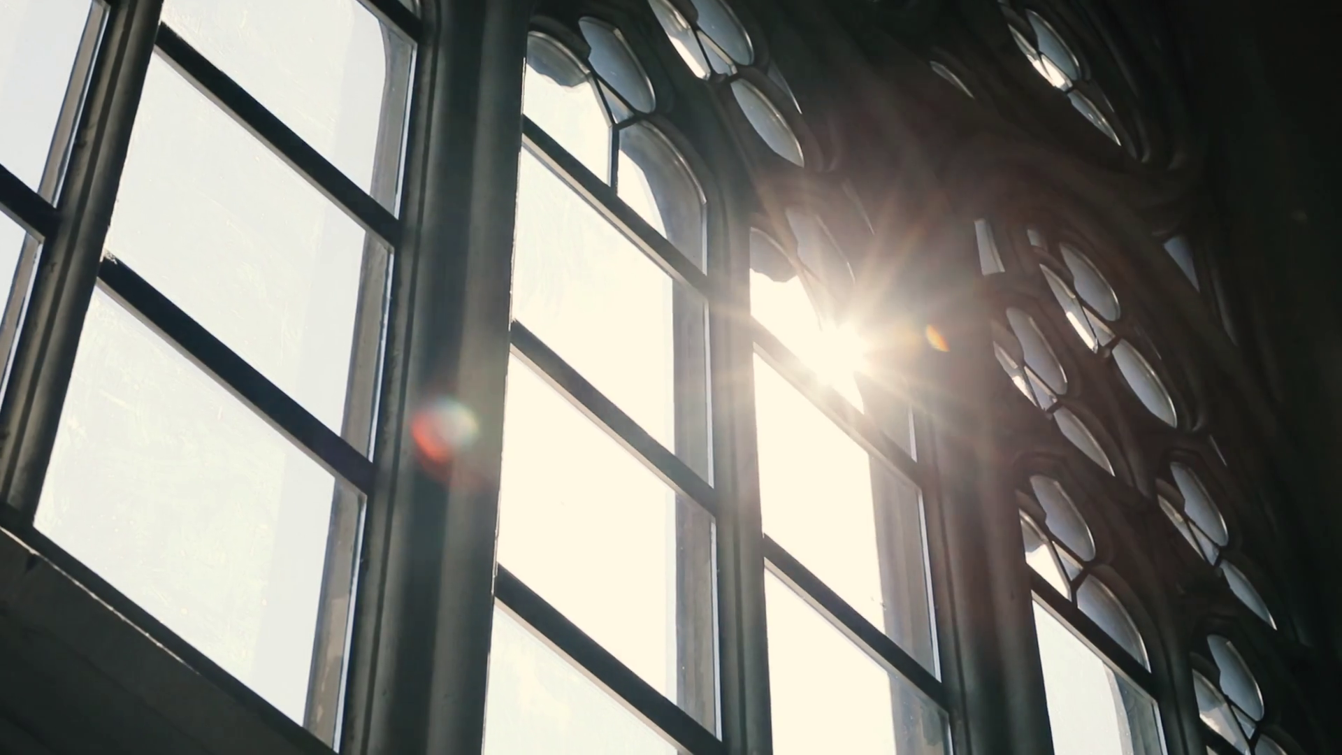 Sunrise Sun Looking Out Through Window Stock Footage SBV-316898045 ...