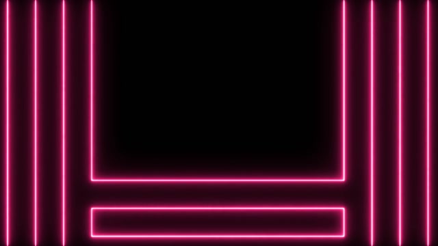 Neon Titles | Effects and Overlays motion backgrounds - Storyblocks