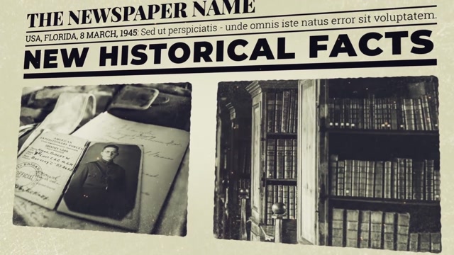 Newspaper Slideshow Templates Royalty-Free - Storyblocks