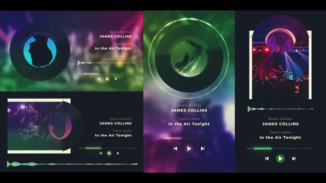 Audio Visualiser Templates Royalty-Free - Storyblocks