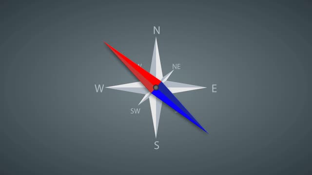 Compass Animation Stock Footage: Royalty-Free Video Clips - Storyblocks