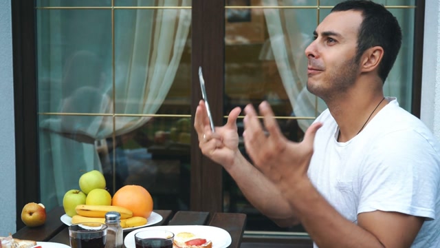 Man Eating Sweets Stock Footage: Royalty-Free Video Clips - Storyblocks