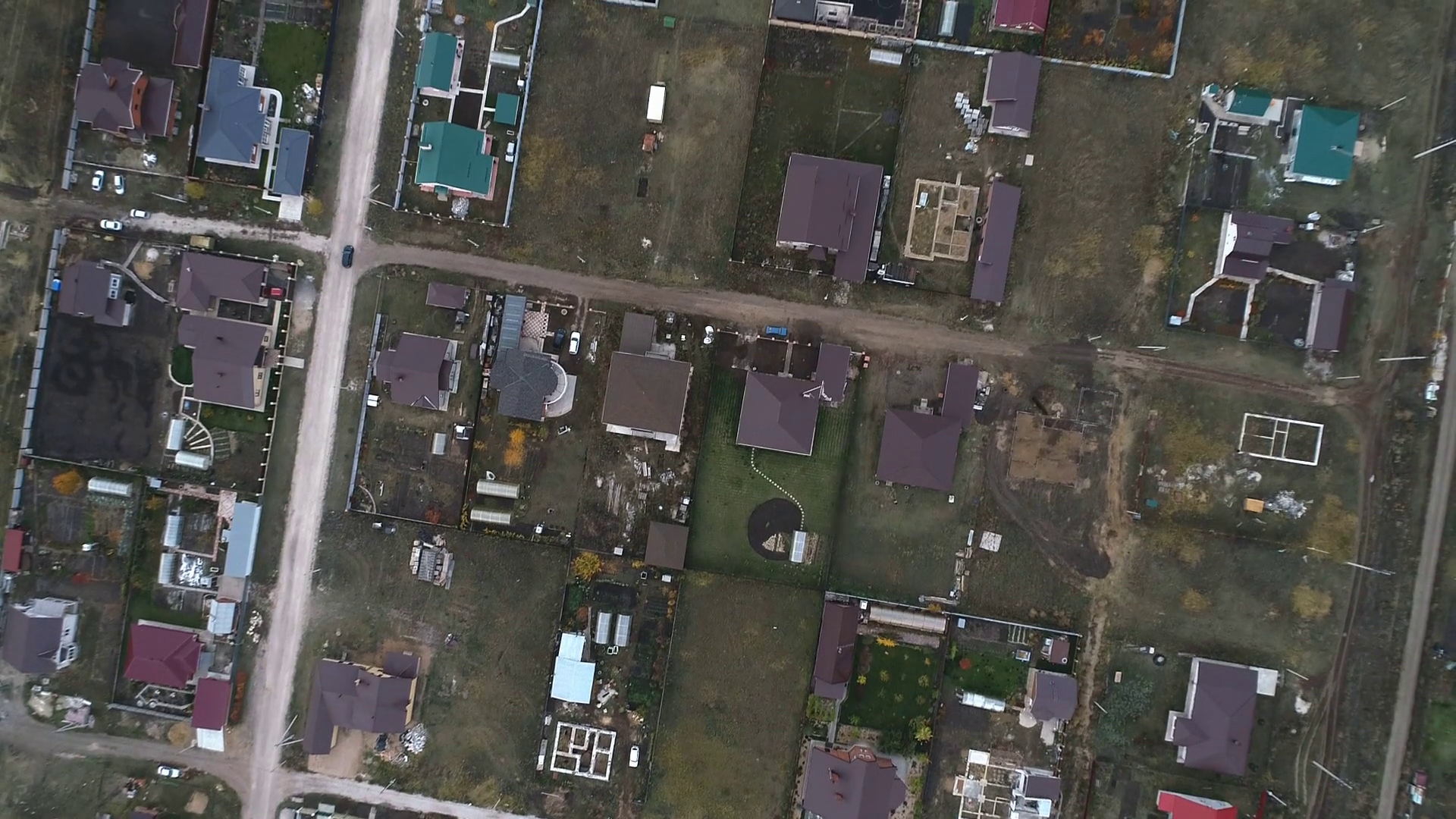 Aerial View Of Residential Areas Stock Footage SBV-329772555 - Storyblocks