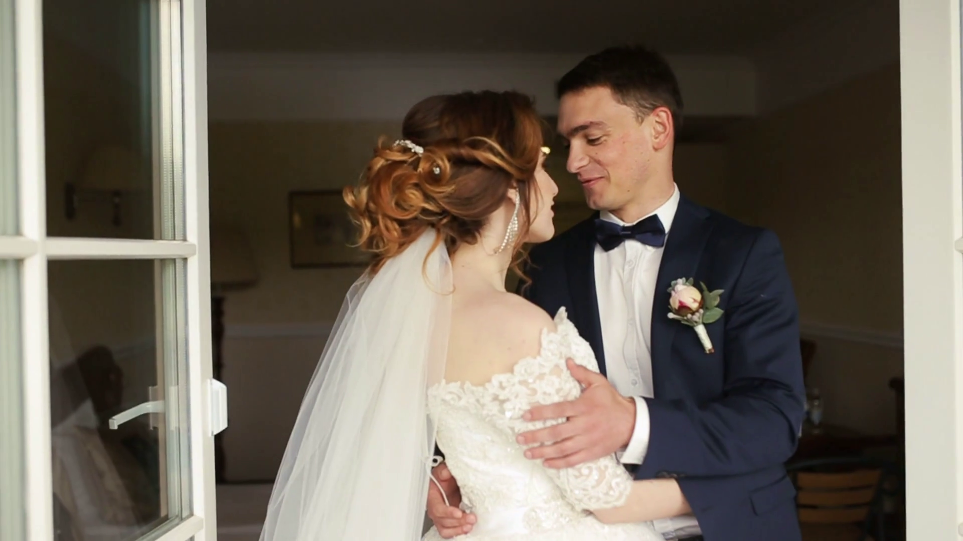 A Beautiful Bride Groom Wedding Stock Footage SBV-310110466 - Storyblocks