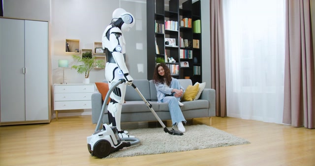 Man Vs. Robot Stock Footage: Royalty-Free Video Clips - Storyblocks