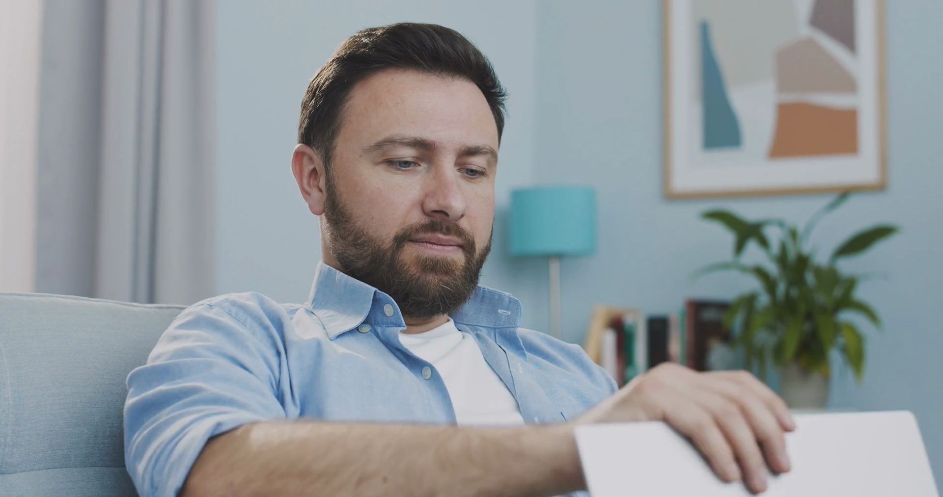 Close Up Portrait Handsome Young Businessman Stock Footage SBV ...