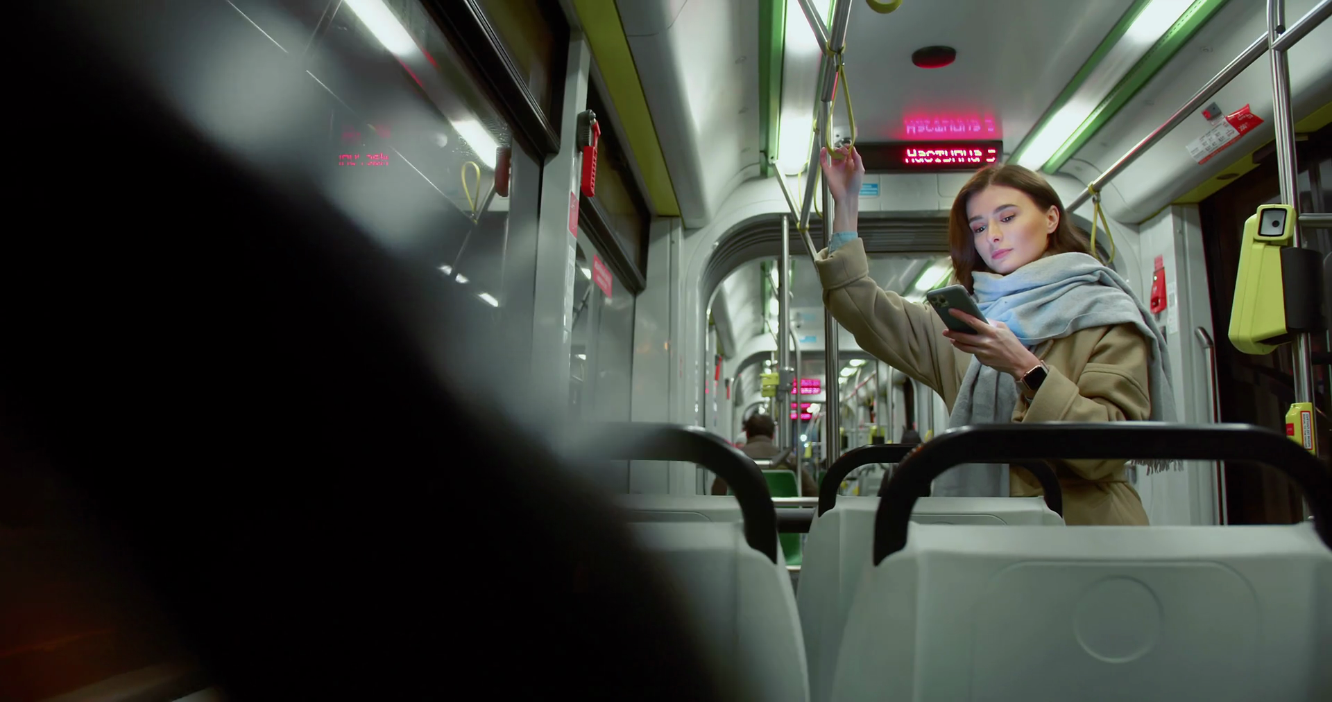 Young Beautiful Happy Woman Taking Ride In Stock Footage SBV-348418268 ...