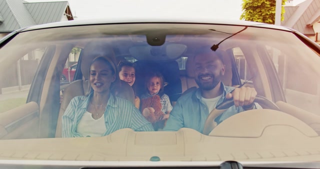 Family Driving Car Stock Footage: Royalty-Free Video Clips - Storyblocks