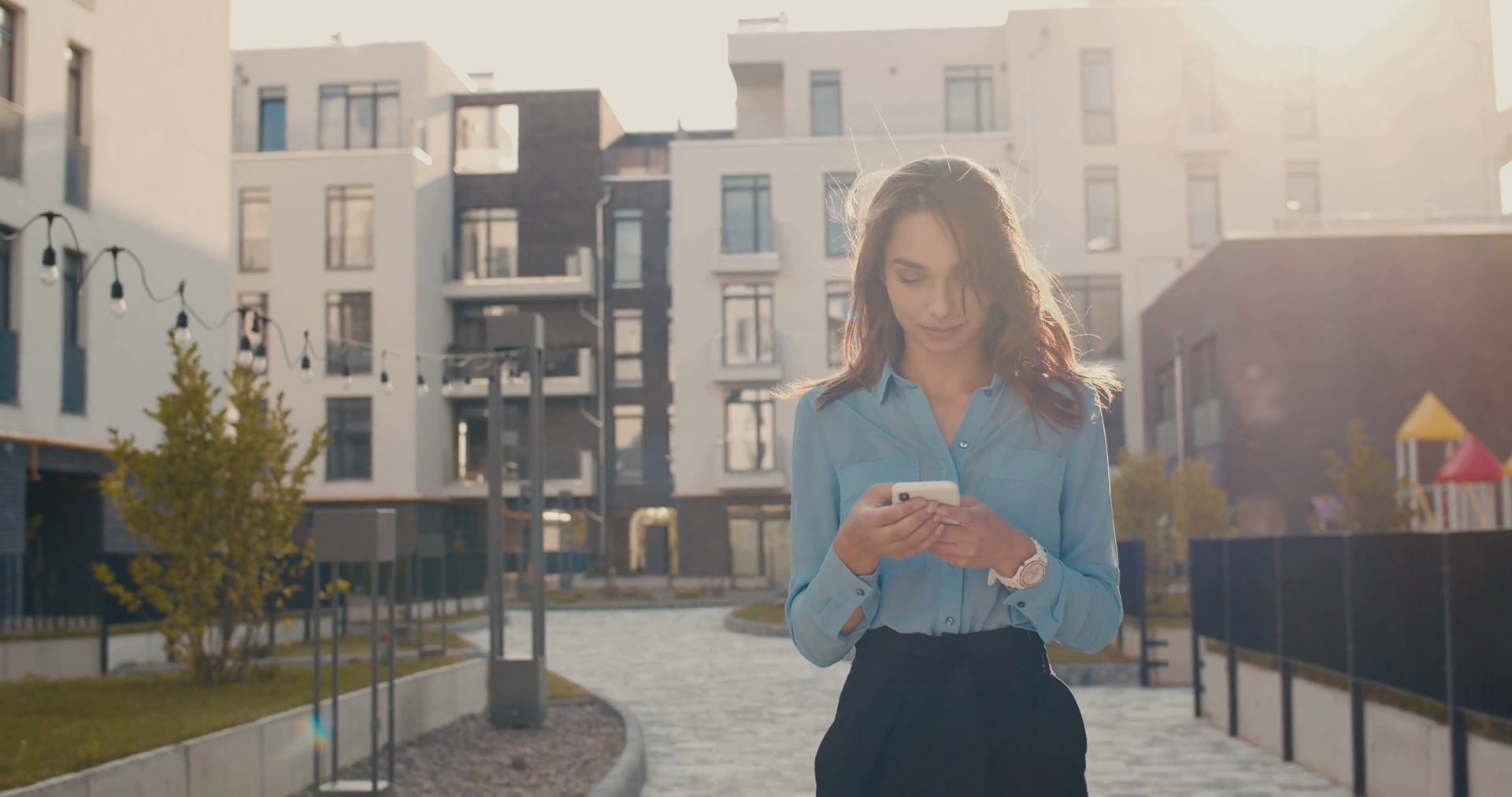 Camera Zooming In On Young Pretty Caucasian Stock Footage SBV-337834326 ...