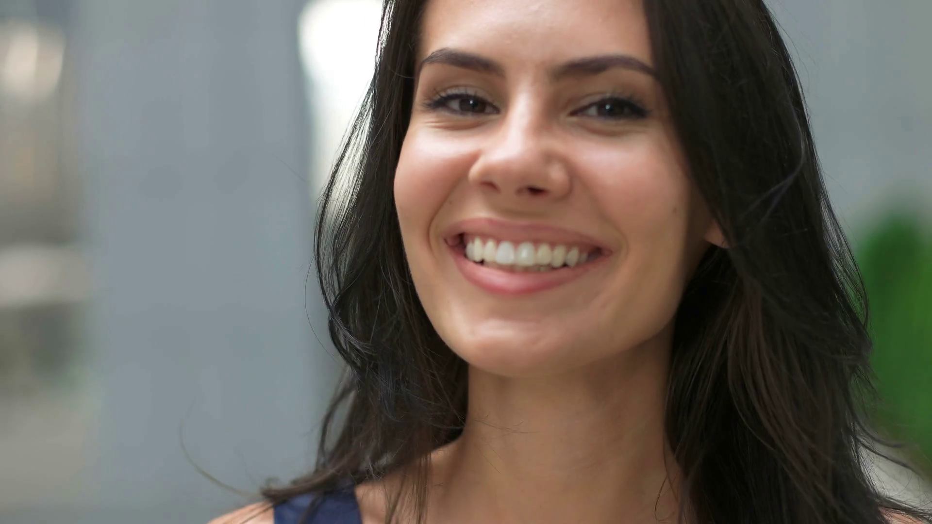 Beautiful Lady Smiling On Camera Stock Footage SBV-310031170 - Storyblocks