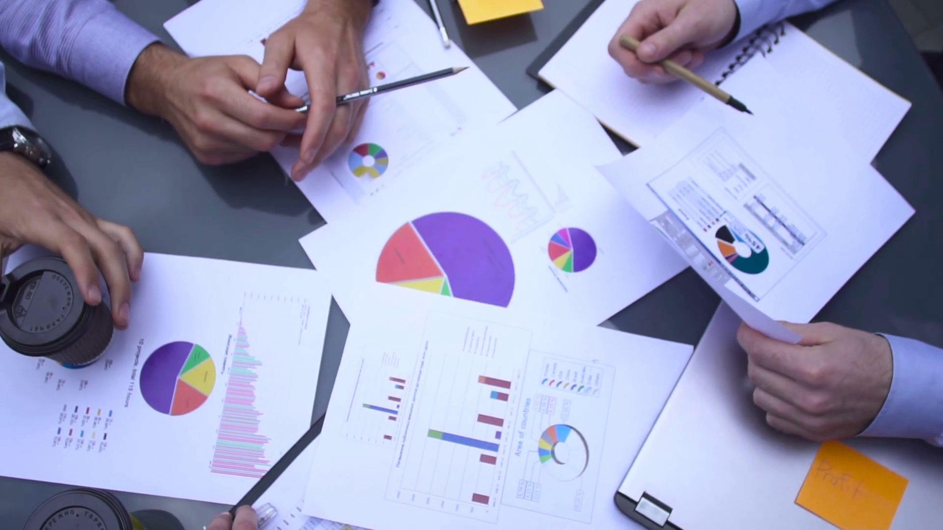 Business Chart Is Placed On Table Stock Footage SBV-312811911 - Storyblocks