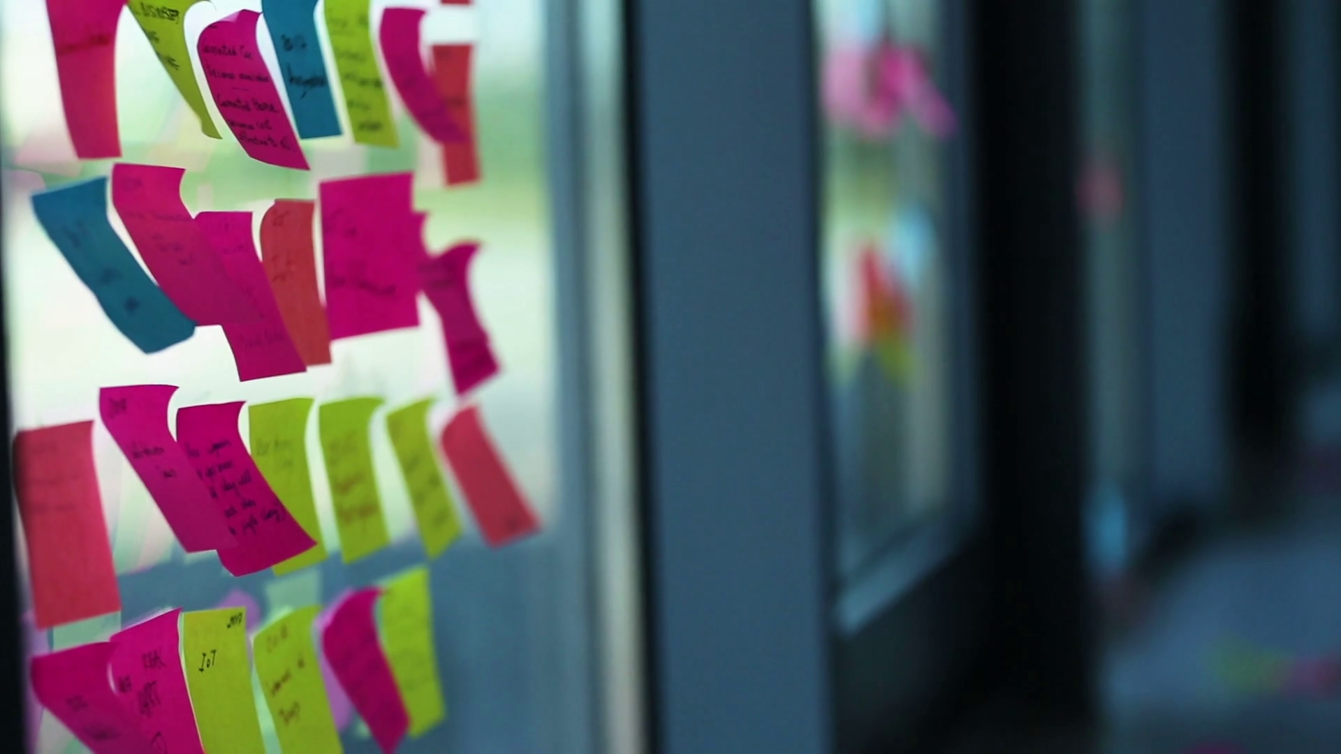 Multiple Colourful Business Post With Idea Stock Footage SBV-312811500 ...