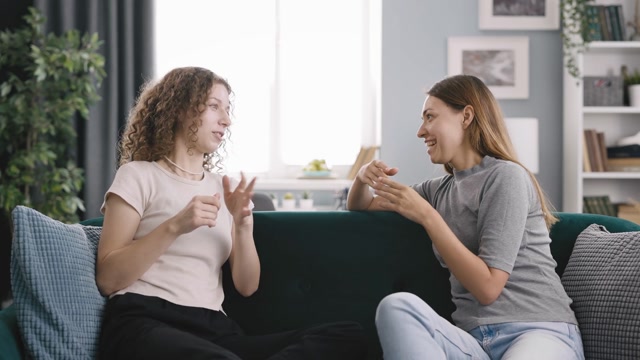 Women Talking On Camera Stock Footage: Royalty-Free Video Clips ...