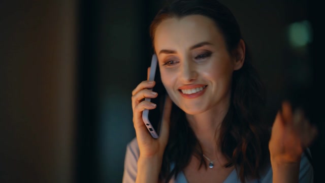 Smiling Communication Stock Footage: Royalty-Free Video Clips - Storyblocks