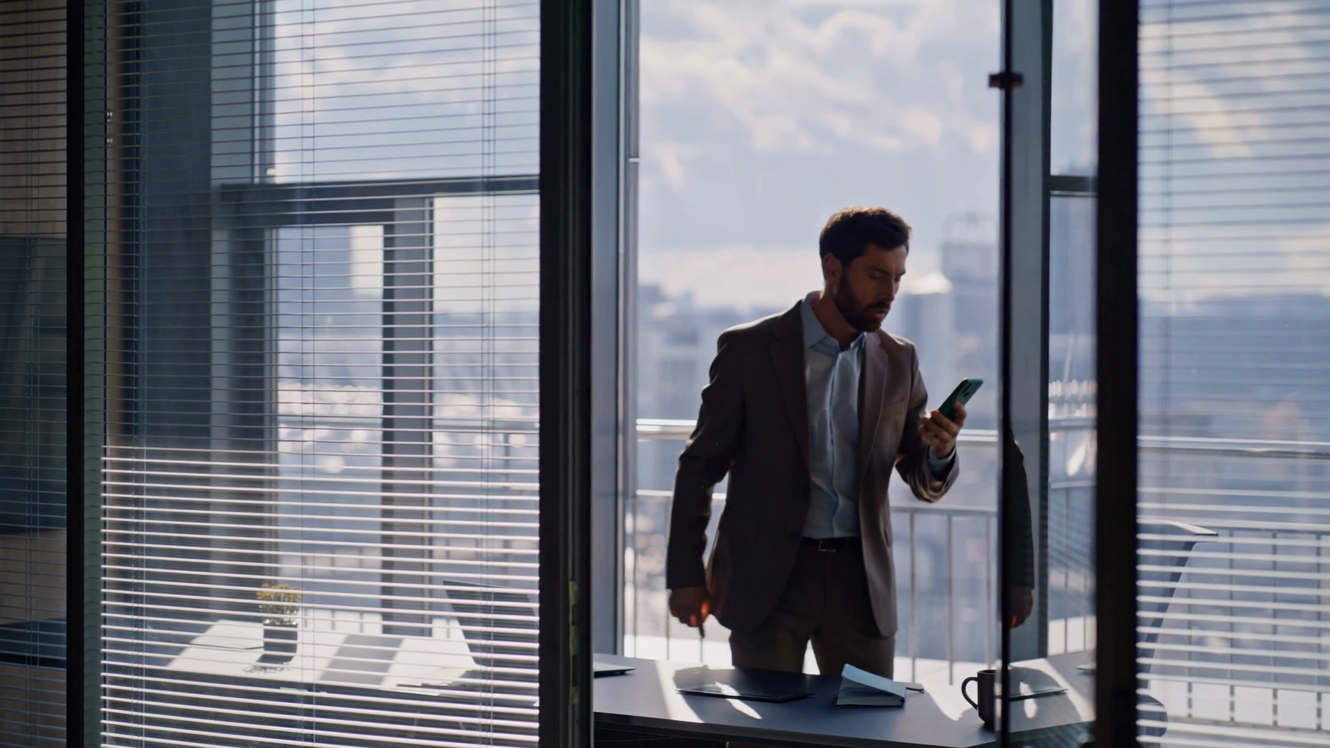 Furious Manager Calling Phone Gesturing Stock Footage SBV-352747239 ...