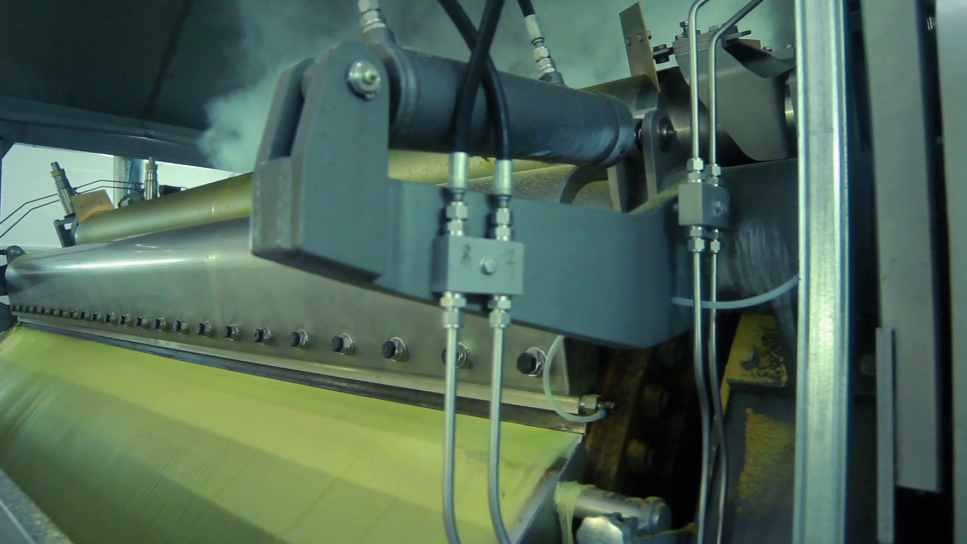 Cheese Production Line At Food Processing Stock Footage SBV-305910857 ...