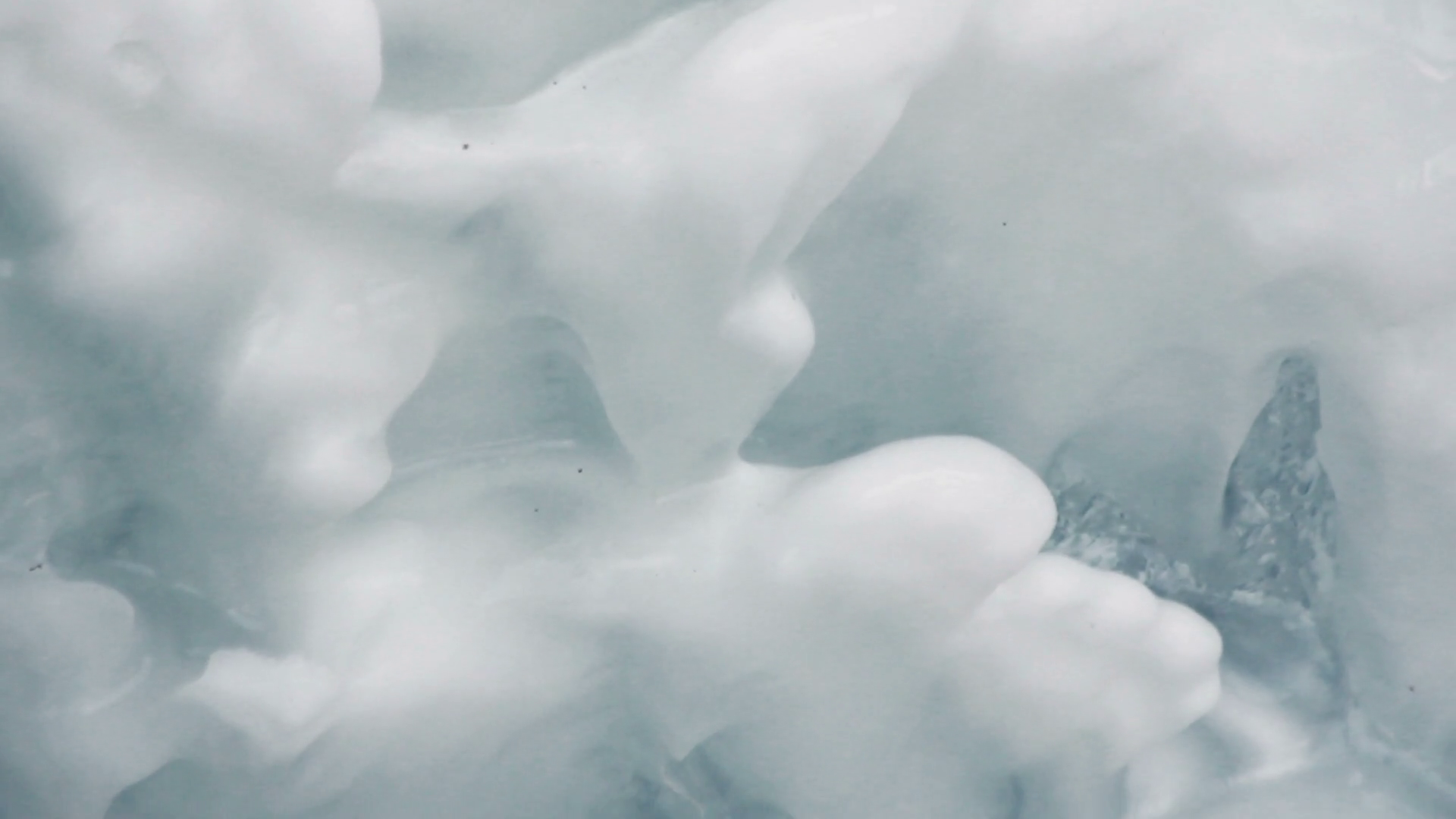 Ice Background Frosty Surface Water Flowing Stock Footage SBV-307163282 ...