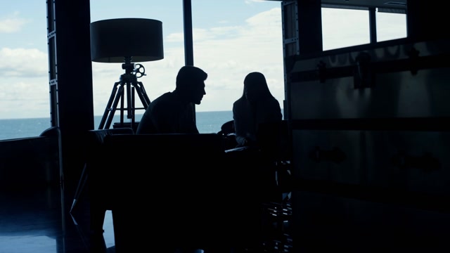 Silhouette Interview Stock Footage: Royalty-Free Video Clips - Storyblocks